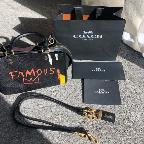 Coach | Bags | Coach X Jeanmichel Basquiat Purse | Poshmark